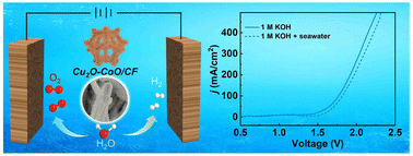 A brush-like Cu2O–CoO core–shell nanoarray: an efficient bifunctional ...