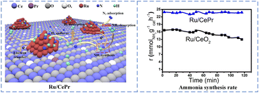 Boosting the ammonia synthesis activity of ceria-supported Ru catalysts ...