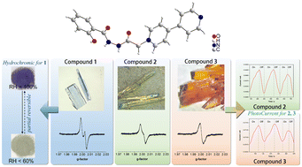 Crystal structures and stimuli-responsive properties for three novel D ...