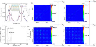 Charge transfer excitons and directional fluorescence of in-plane ...
