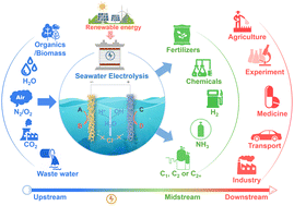 Seawater electrolysis for fuels and chemicals production: fundamentals ...