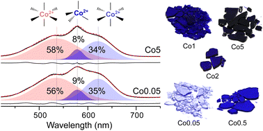 The structural role and coordination environment of cobalt in 45P2O5 ...