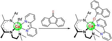 A 2,2′-bipyridyl calcium complex: synthesis, structure and reactivity ...