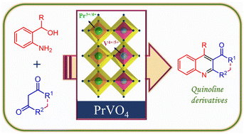 Zircon PrVO4: an efficient heterogeneous catalyst for tandem oxidative ...