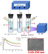 Synthesis of CuOx nanostructures in novel electrolytes under ...