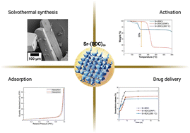 Synthesis and activation of pH-sensitive metal–organic framework Sr(BDC ...