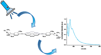 Pyrene fluorescence in 2,7-di(4-phenylethynyl)pyrene-bridged bis ...
