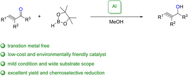 Chemoselective Luche-type reduction of α,β-unsaturated ketones by ...