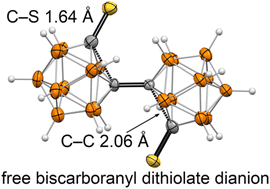 Synthesis and cluster structure distortions of biscarborane dithiol ...