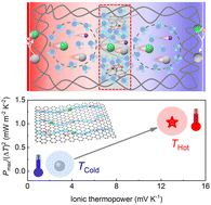 Remarkable high-temperature ionic thermoelectric performance induced by ...