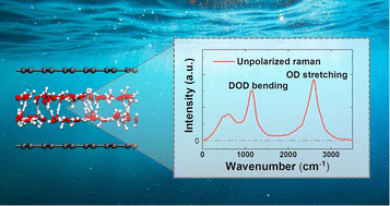 Raman and IR spectra of water under graphene nanoconfinement at ambient ...