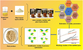 Plant-based hydrocolloids for efficient clarification of cane juices ...