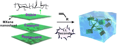Long-term stable and catalytic 2D MXene nanosheets wrapped with ...