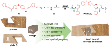 Green synthesis of sulfur-containing polymers by carbon disulfide-based ...