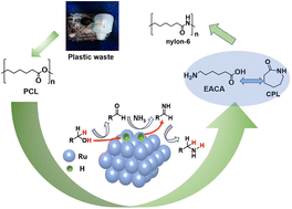 Valorization of polycaprolactone for the production of nylon-6 monomers ...