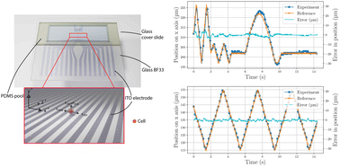 Automatic trajectory control of single cells using dielectrophoresis ...
