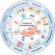 Hydrogel-based dressings designed to facilitate wound healing ...