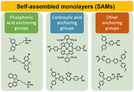 Self-assembled monolayers as hole-transporting materials for inverted ...