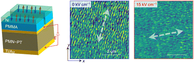 Switching magnetic strip orientation using electric fields - Materials ...