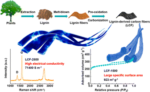 Highly conductive and porous lignin-derived carbon fibers - Materials ...