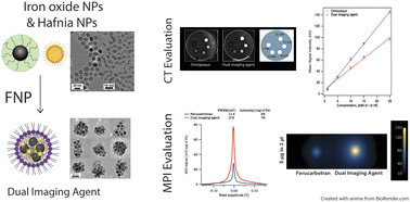 Dual imaging agent for magnetic particle imaging and computed ...