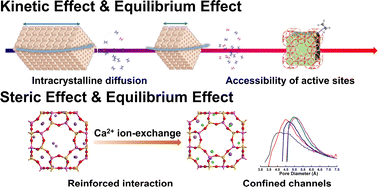 Unraveling the separation mechanisms of the LTA zeolite depending on ...