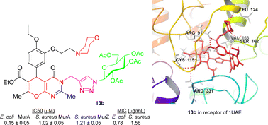 Synthesis and inhibitory activity against MurA and MurZ enzymes of 4H ...