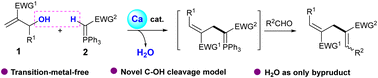 Calcium-catalyzed dehydrative allylation of P-ylides and sequential ...