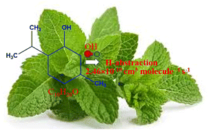 Mechanism and kinetics of atmospheric degradation of menthol initiated ...