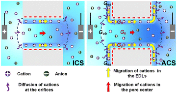 Modulation mechanism of ionic transport through short nanopores by ...