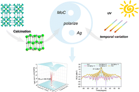 UV-modification of Ag nanoparticles on α-MoCx for interface ...