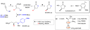 An expedient copper-catalysed asymmetric synthesis of γ-lactones and γ ...