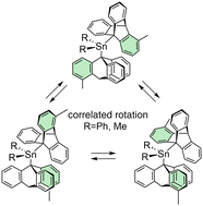 Synthesis and structure of stannane-based molecular bevel gears having ...