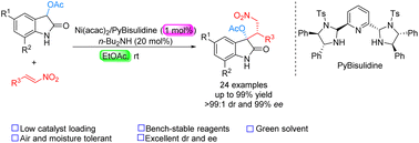 High diastereo- and enantioselective Michael addition of 3-acetoxy-2 ...