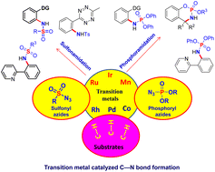 Recent advances in metal directed C–H amidation/amination using ...