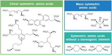 Synthesis and applications of symmetric amino acid derivatives ...