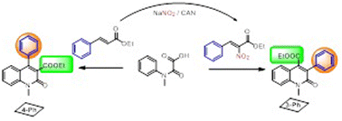 Nitro – a traceless directing group for reversing the radical site ...
