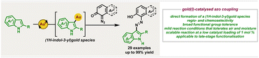 Gold catalysed regio- and chemoselective azo coupling of 1,2- and 1,4 ...
