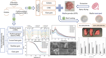 Gelatin/carboxymethyl cellulose edible films: modification of physical ...