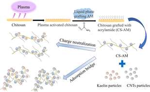 Synthesis of chitosan-based flocculant by dielectric barrier discharge ...