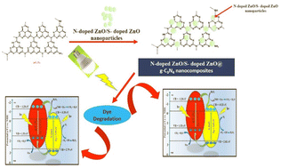 Highly efficient visible-light induced N-doped ZnO@g-C3N4 and S-doped ZnO@g-C3N4 photocatalysts ...