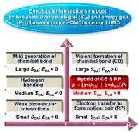 2D-Graph of intermolecular interactions predicts radical character of ...