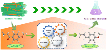 “Domino” synthesis of bio-derived anethole over facile-prepared hafnium ...