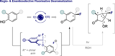 para-Selective dearomatization of phenols by I(i)/I(iii) catalysis ...