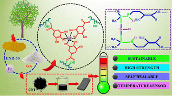 Synthesis of gallic acid-grafted epoxidized natural rubber and its role ...
