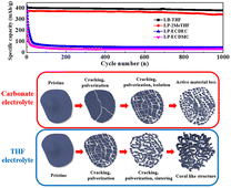 Extended cycling performance of micron-sized bismuth anodes for lithium ...