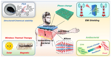 Engineering asymmetric multifunctional phase change composites for ...