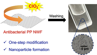 One-step antibacterial modification of polypropylene non-woven fabrics ...