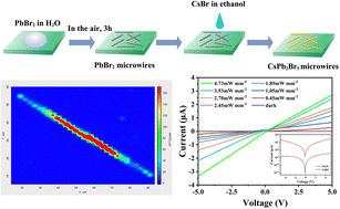 Phase evolution and fluorescence stability of CsPb2Br5 microwires and ...