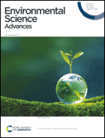 Front cover - Environmental Science: Advances (RSC Publishing)